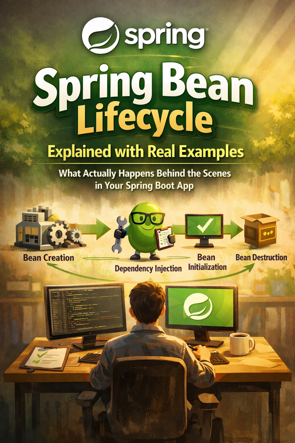 Spring Bean Lifecycle Explained with Real Examples | by Ram | Medium