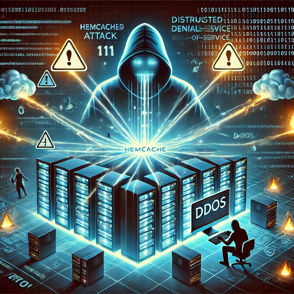 Memcached DDoS Attack. Memcached DDoS Attack: Amplification… | by Lynix Networks | Mar, 2025 ...