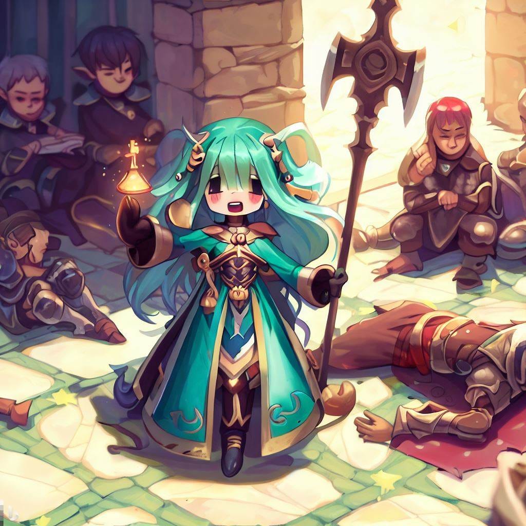 Daughters & Dragons — Spirit Kins Classes: the Cleric | by Rafael Romo ...