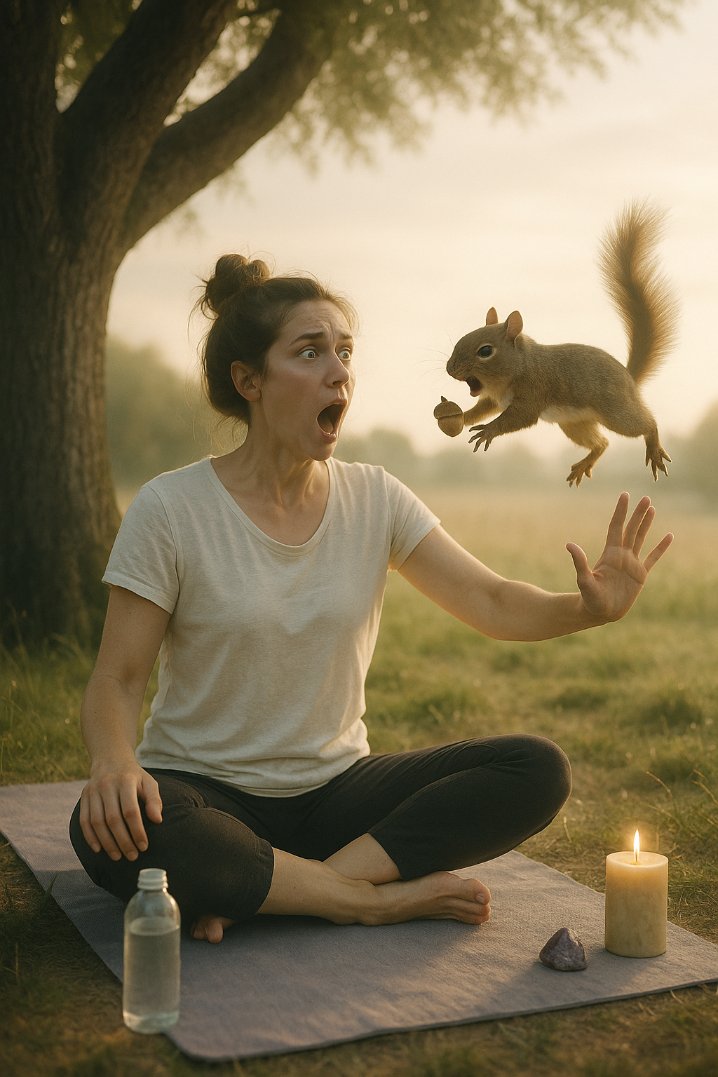 The Day I Tried to Meditate and Ended Up Fighting a Squirrel | by ...