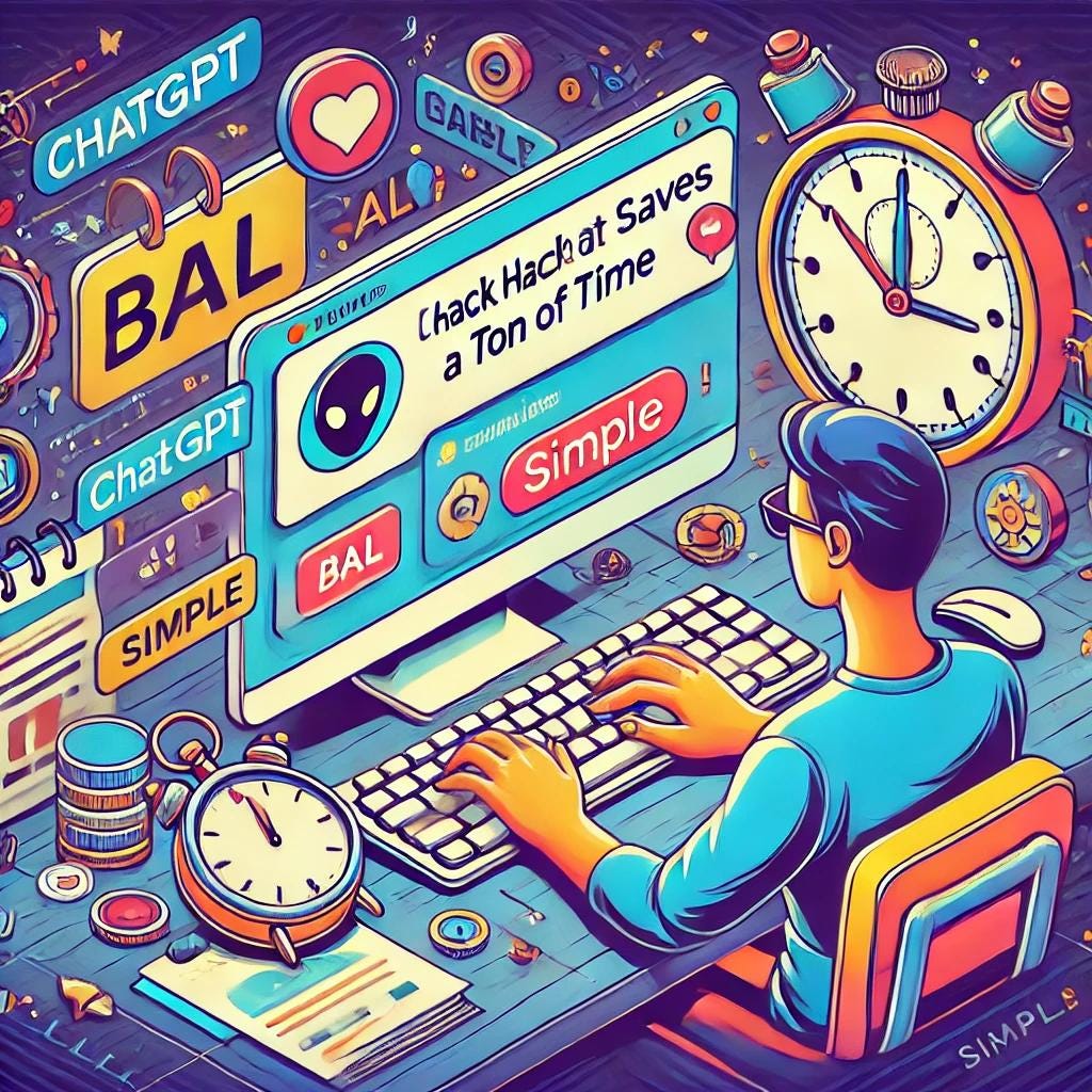 ChatGPT HACK that Saves a Ton of Time 🕒 (Simple) | by Andrew Best | Jun ...