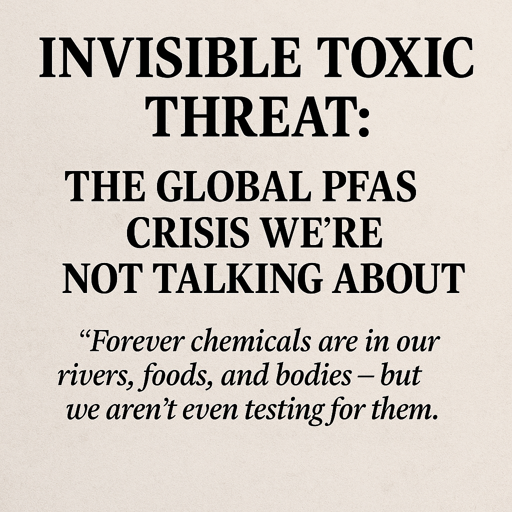 Invisible Toxic Threat: The Global PFAS Crisis We’re Not Talking About ...