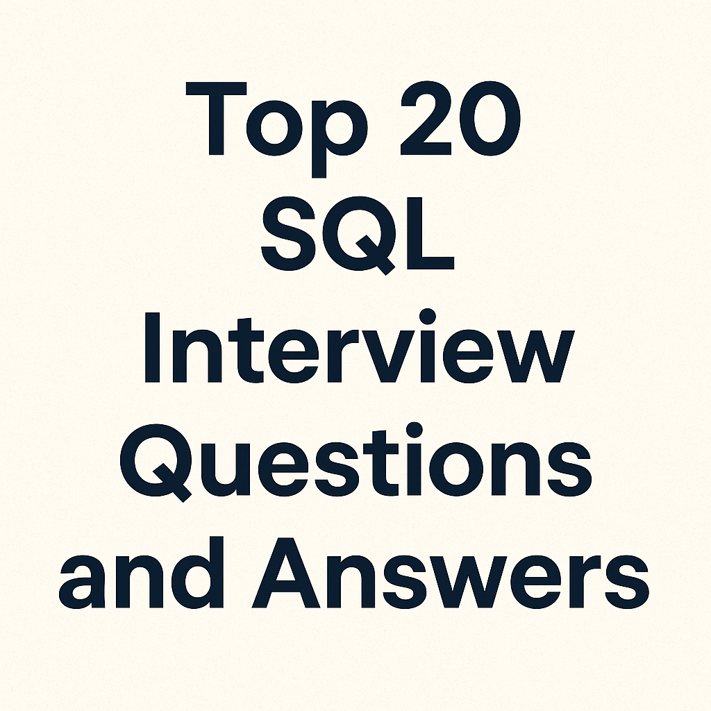 Top 20 SQL Interview Questions and Answers | by The OutLook | Medium