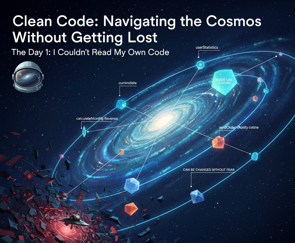 Clean Code: Navigating the Cosmos Without Getting Lost | by Rahmadhiab ...