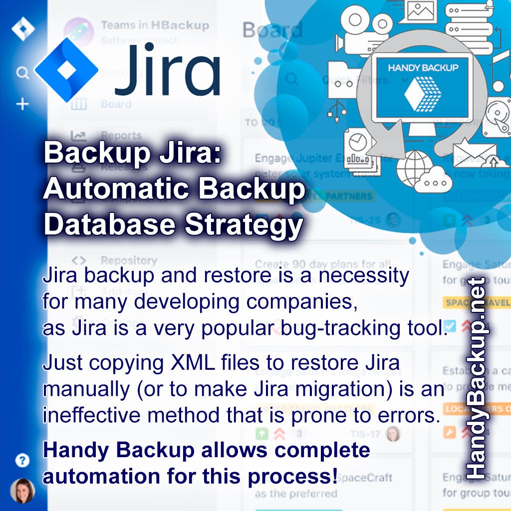 Backup Jira Automatic Backup Database Strategy Handy Backup Medium