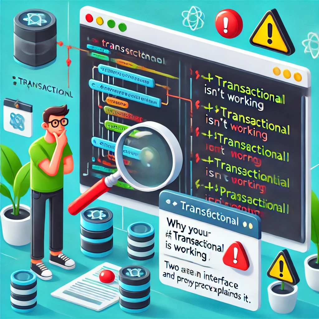 Why Your @Transactional Isn’t Working (and How the Proxy Pattern Explains It) | by CodeTalks ...