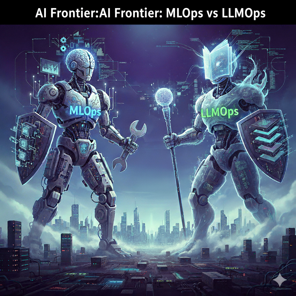 AI Frontier: MLOps vs LLMOps in the Era of Generative AI | by Muhammad Mujtaba Raza | Python in ...