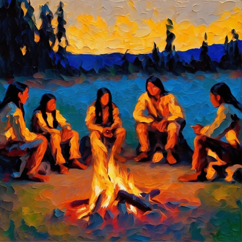 The Circle of One Man’s Life. A native american boy’s Rite of Passage ...