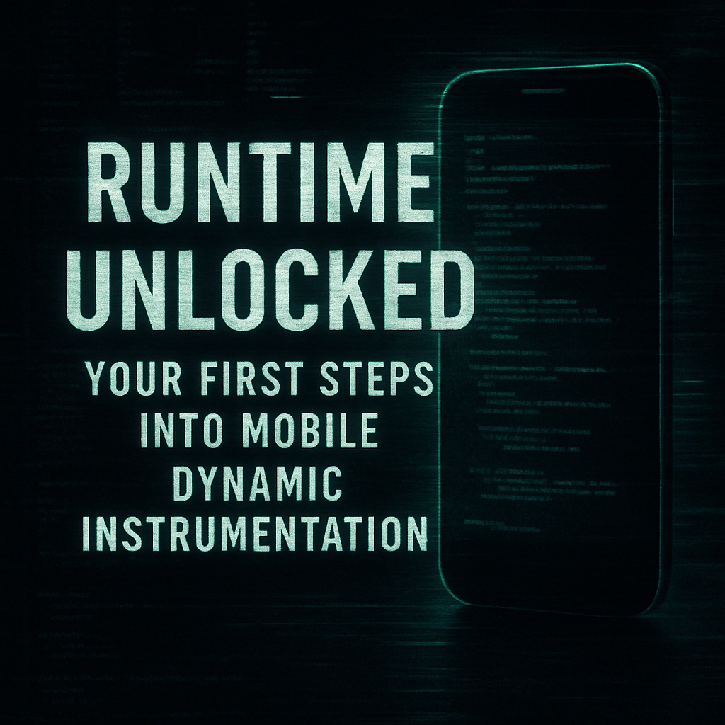Runtime Unlocked: Your First Steps into Mobile Dynamic Instrumentation | by Jude Altalhi | Jul ...