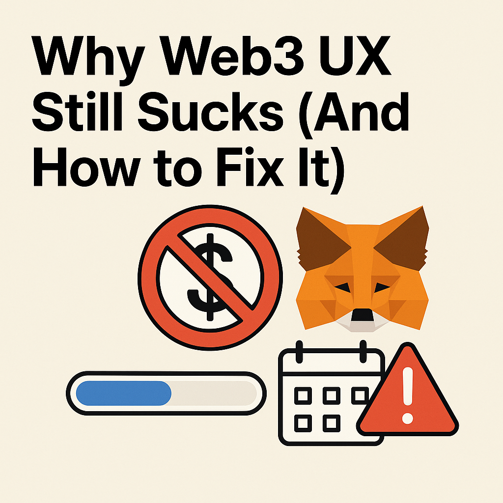 Why Web3 UX Still Sucks (And How to Fix It) | by PMartin | JavaScript in Plain English