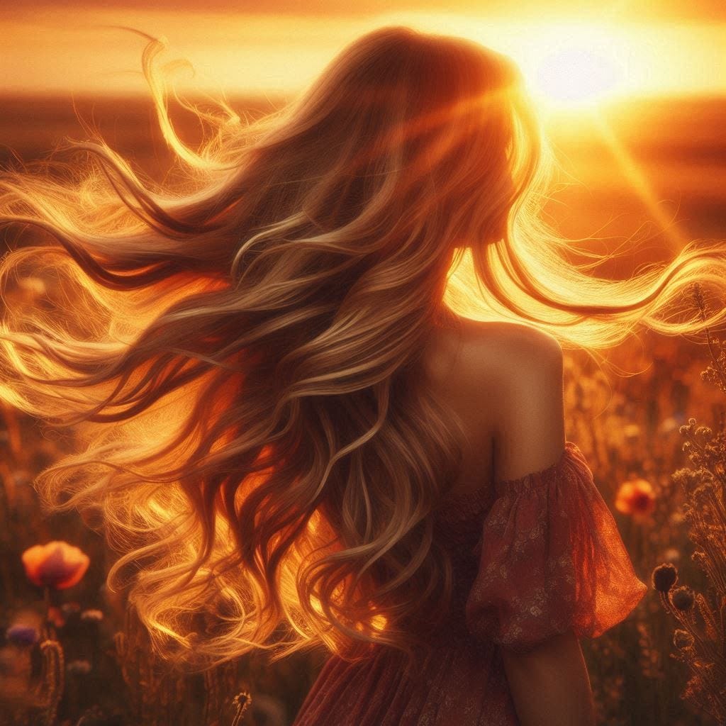 Her Golden Hair: A Story of Love and Light | by Personal Growth | Sep ...