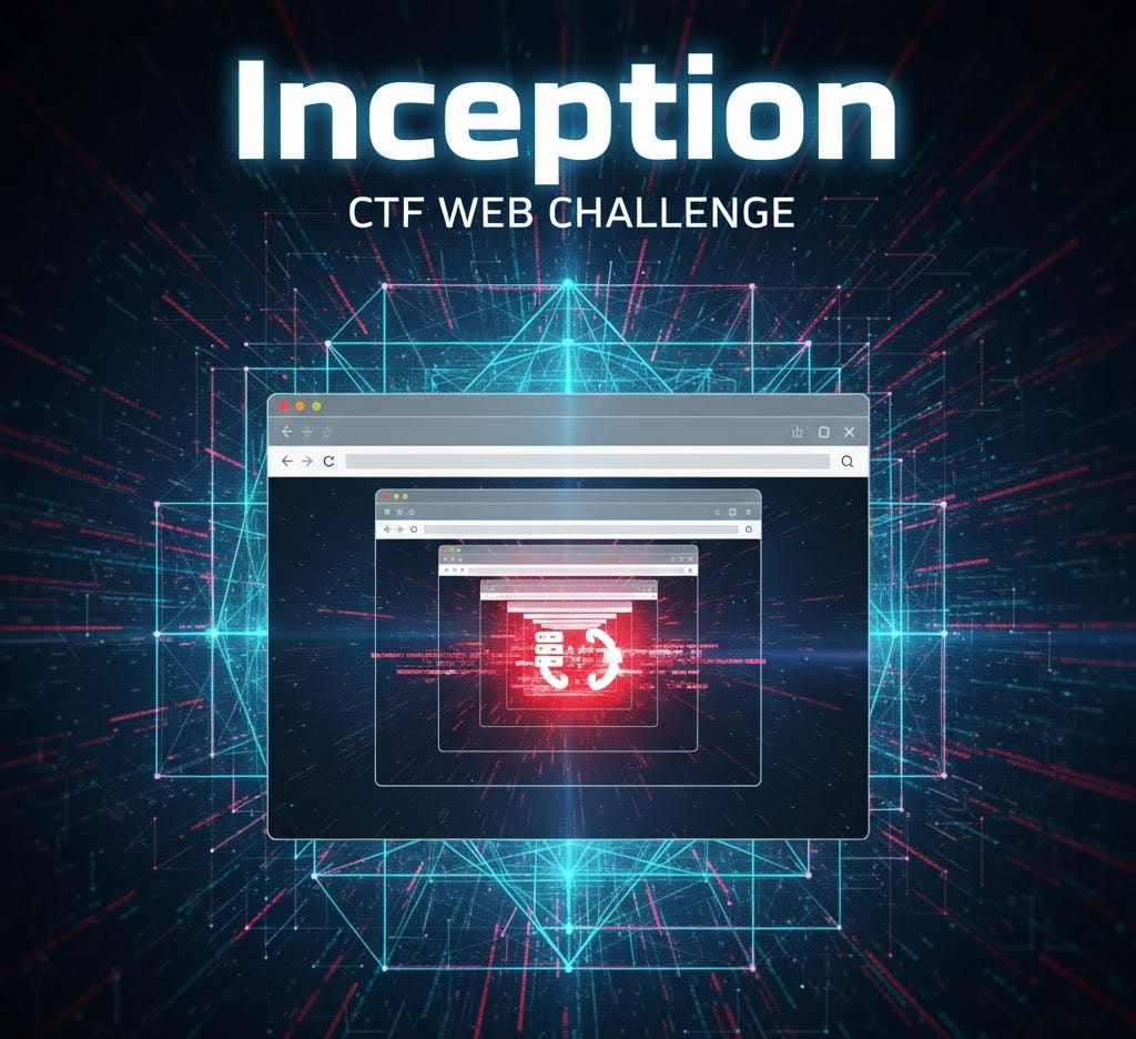 CyShiled CTF (WEB) # Inception. Hi, This is CyGeek, I hope you’re doing ...
