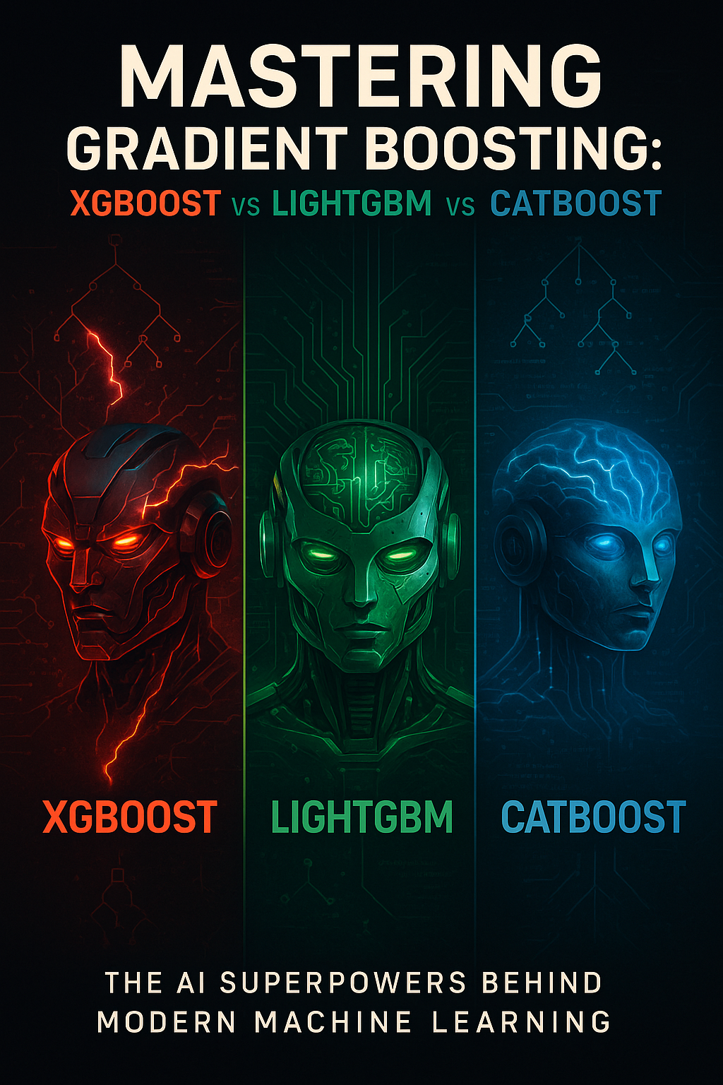 Mastering Gradient Boosting: XGBoost vs LightGBM vs CatBoost Explained Simply | by Naresh B A ...