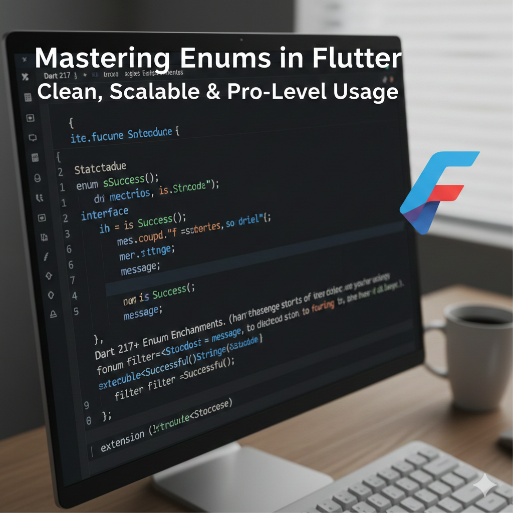 Mastering Enums in Flutter: Clean, Scalable & Pro-Level Usage | by N1nja | Medium