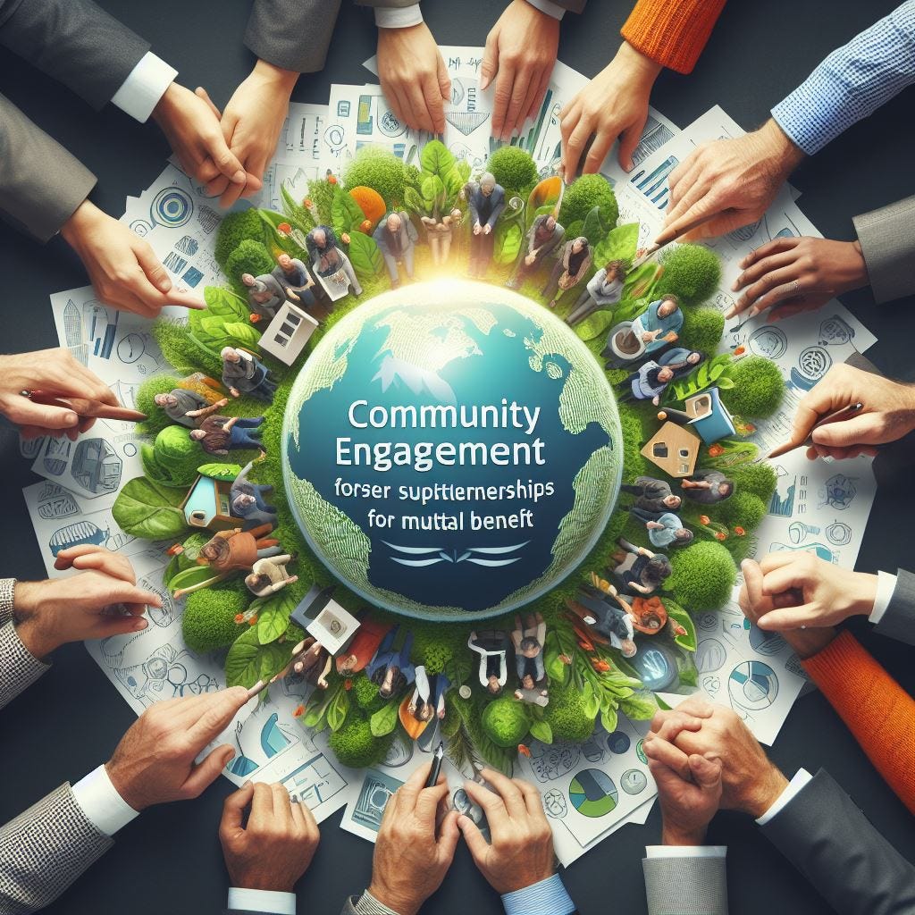 Community Engagement And Esg Fostering Sustainable Partnerships For