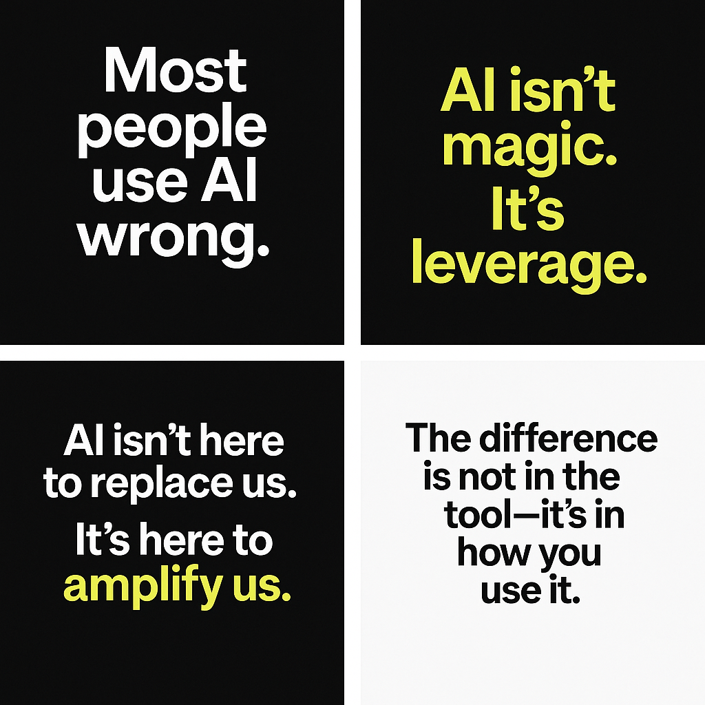Why Most People Use AI Wrong (And How You Can Stand Out) | by Fatima ...