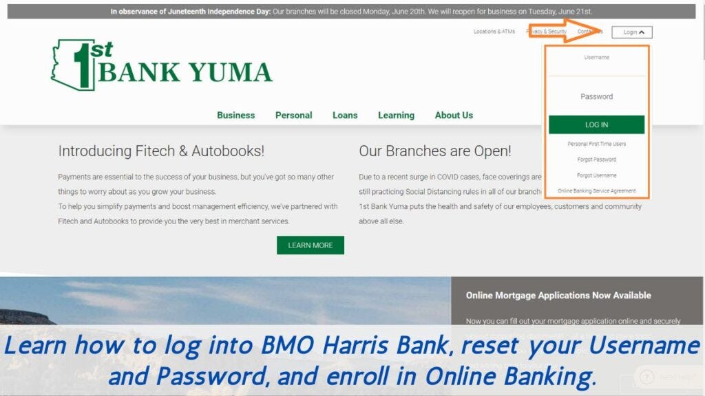 Everything you need to know about 1st Yuma Bank Online Banking - Money ...