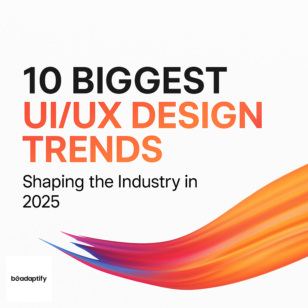 10 Biggest UI/UX Design Trends Shaping the Industry in 2025 | by ...