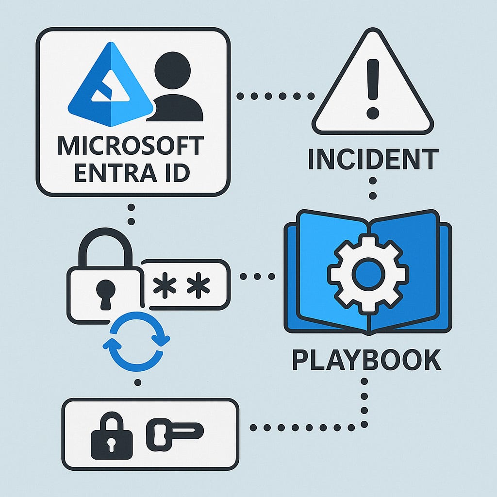 Resetting Microsoft Entra ID Passwords Using Sentinel Playbooks Triggered by Incidents | by ...