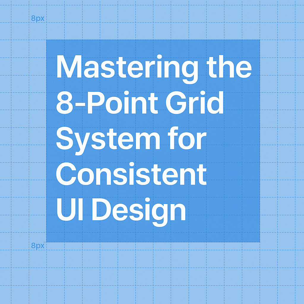 Mastering the 8-Point Grid System for Consistent UI Design | by Balaji Vijayakumar | Bootcamp ...