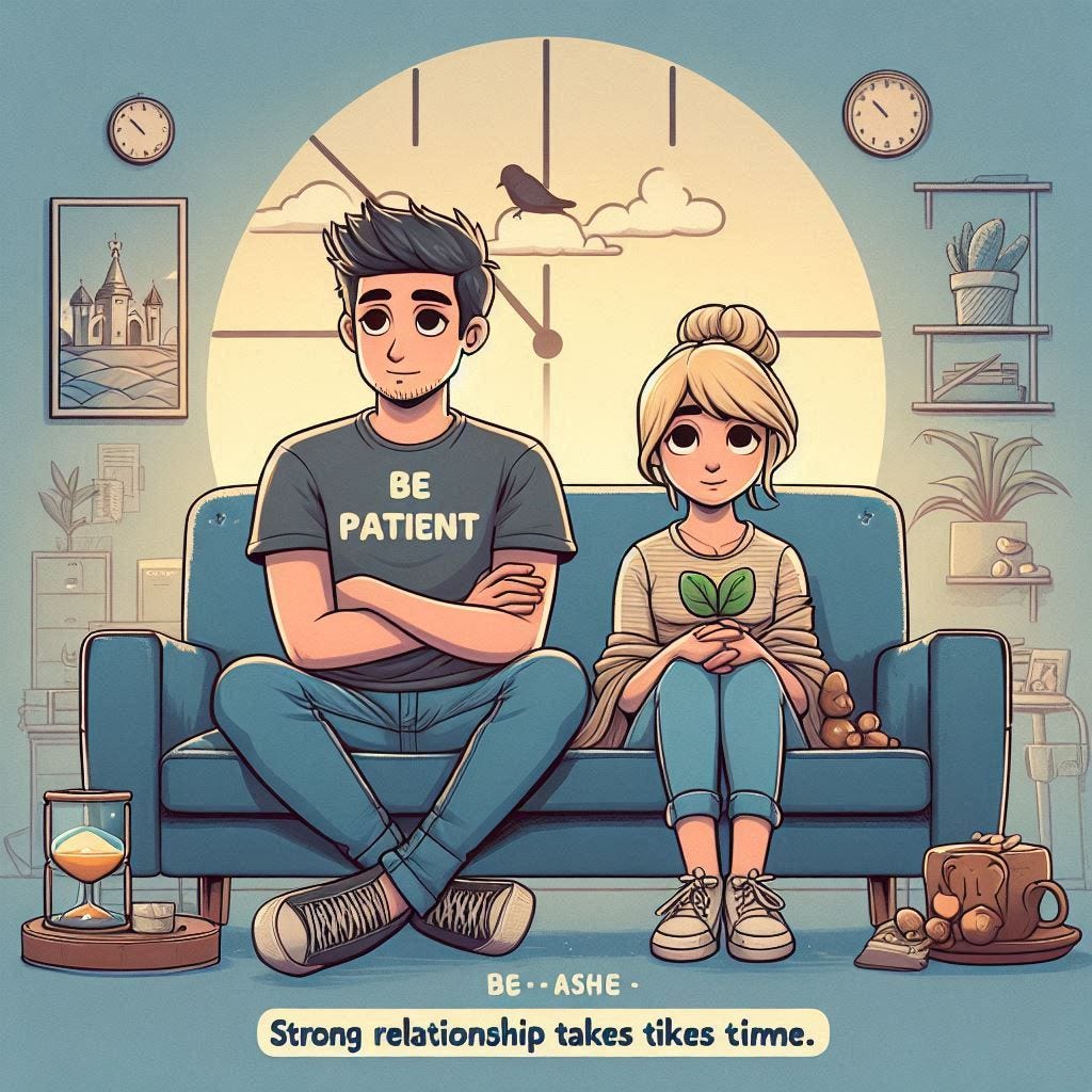 Be Patient: Strong Relationship Takes Time | by Author Peter | Lawyer ...