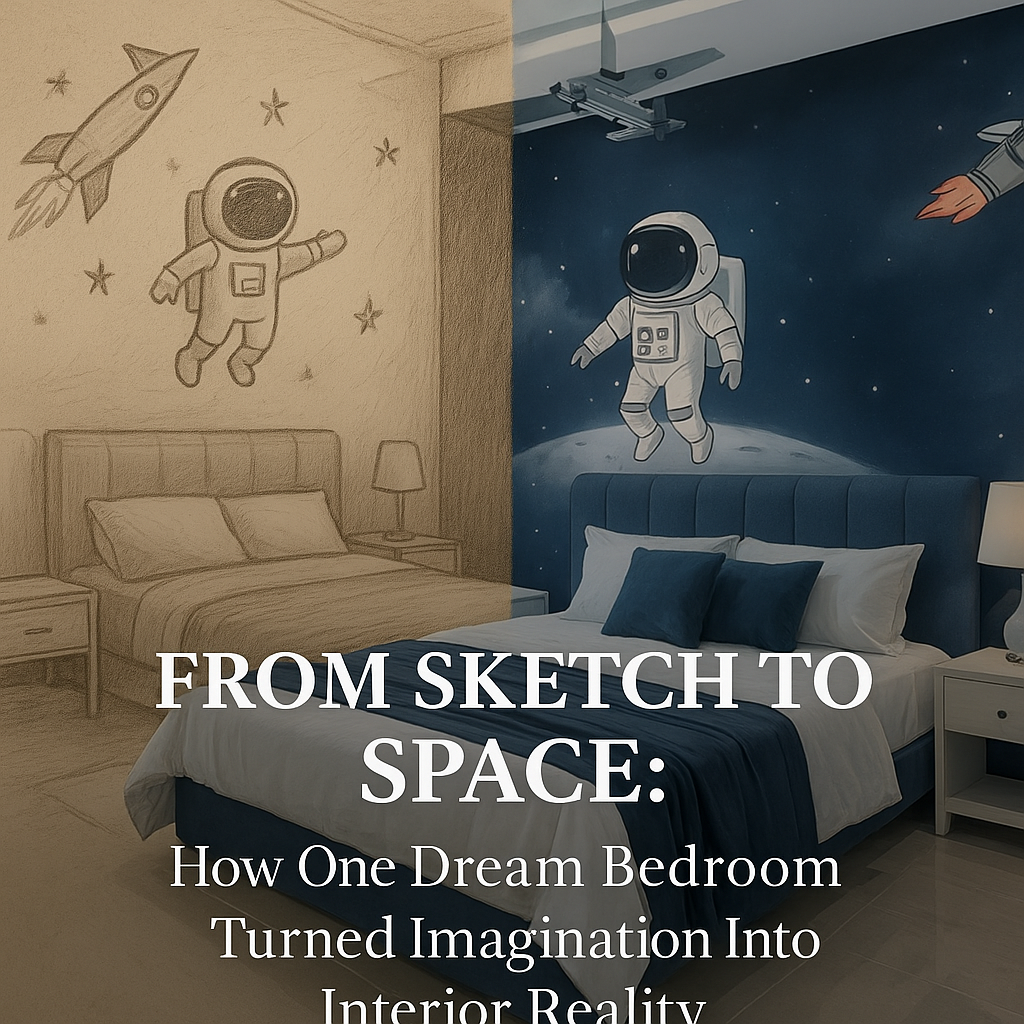 From Sketch to Space: How One Dream Bedroom Turned Imagination into ...