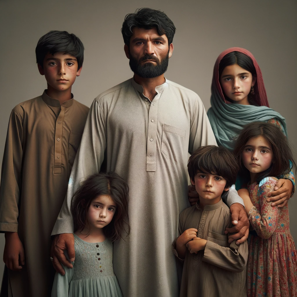5 Orphans, Lonely Dad, Based on a True Story | by Matin Haqshanas ...