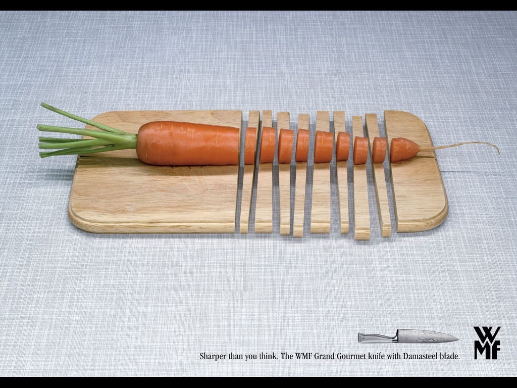 WMF Knife Ad Campaign Analysis | by Sarkis | ILLUMINATION