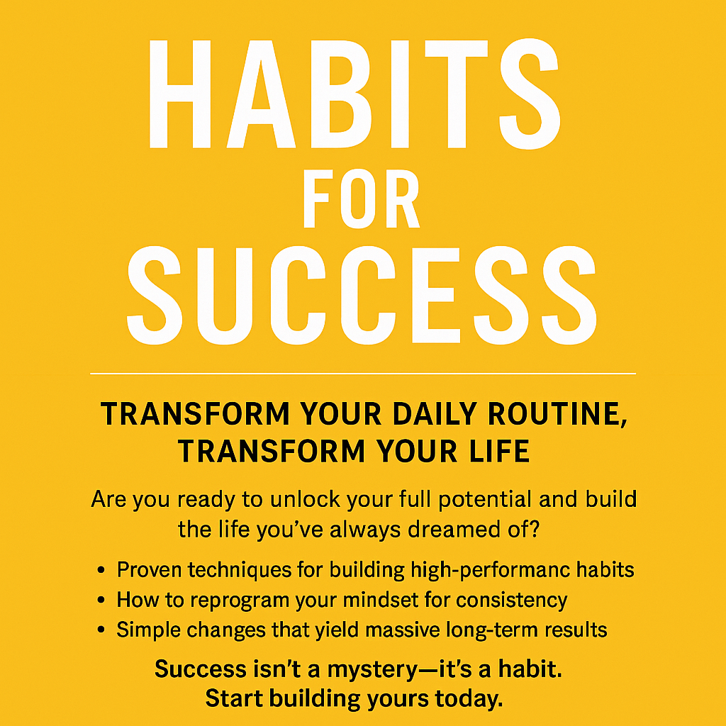 Transform Your Life with Habits for Success | by Mr.Bazam | Jun, 2025 ...