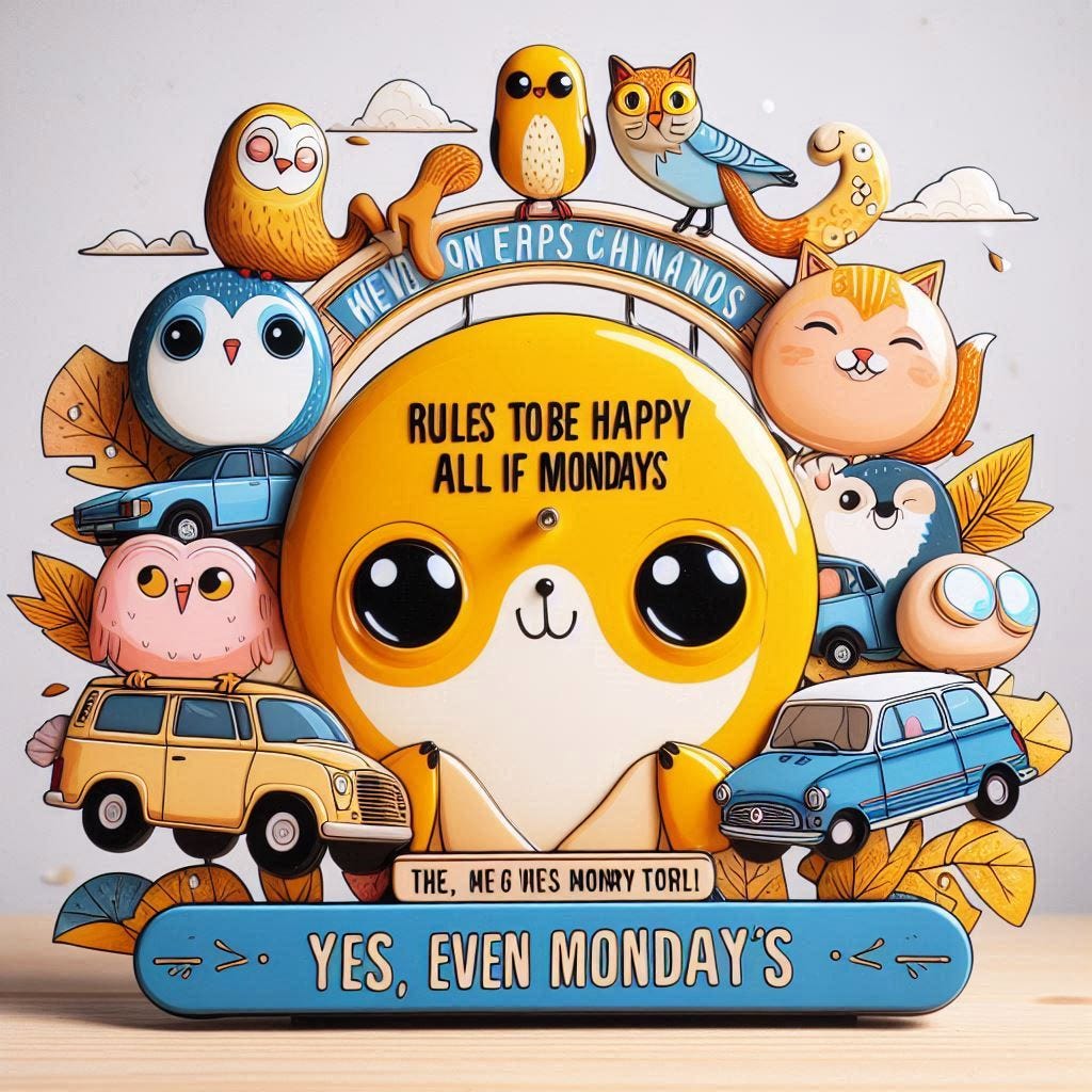 Rules to Be Happy All the Time (Yes, Even on Mondays) | by makingnebula ...