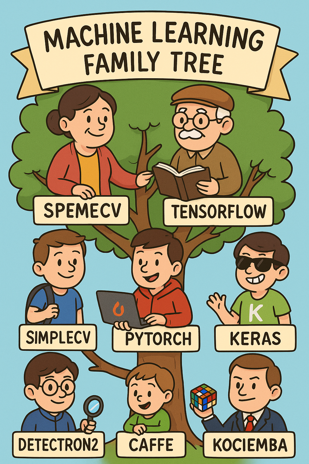 🤖 A Hilarious Guide to Python Libraries: Meet the Machine Learning ...