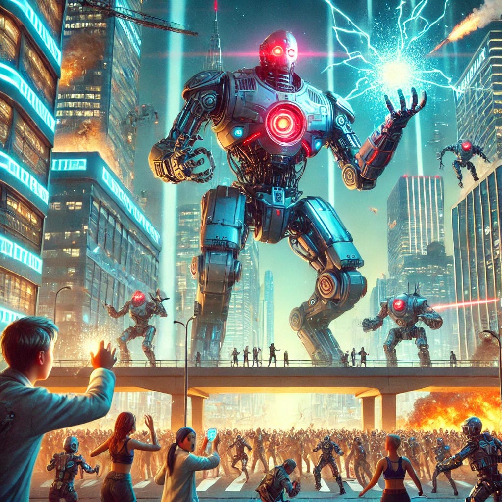 The Narrative Nexus 12: The Robot Invasion | by Shrev | Medium