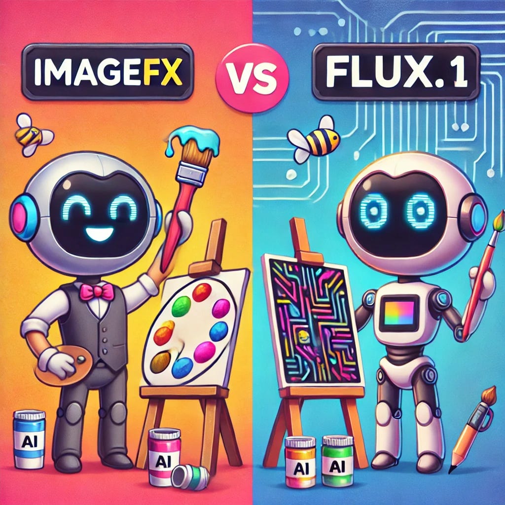 Flux-1 vs ImageFX(Imagen 3)— Google’s First AI Product that Doesn’t Suck | by Addison Best ...