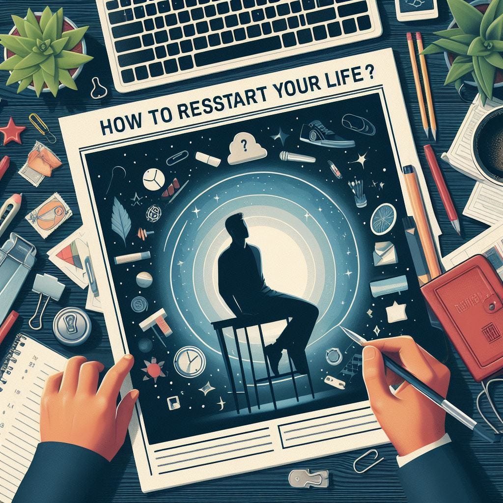 How to Restart Your Life. Life is full of twists and turns, and… | by ...