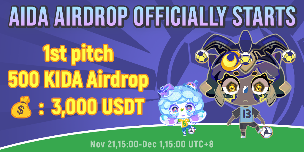 AIDAMETA’s Airdrop Whitelist: Book Your KIDA! | by AIDA META | Medium