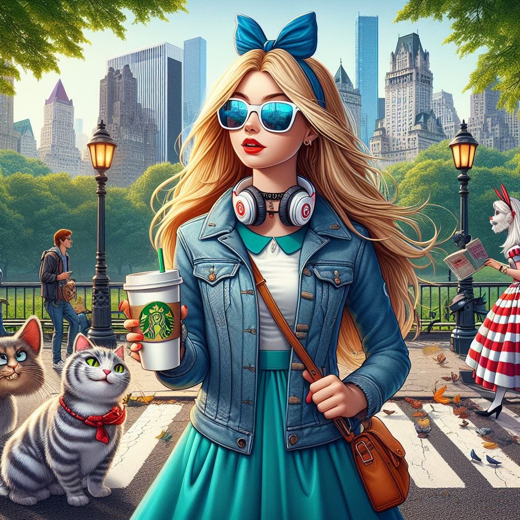 Alice in AI-Wonderland Travels The World - An Yue (安月） - Medium