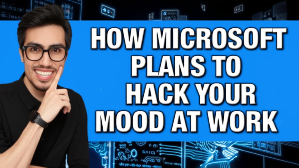 How Microsoft Plans to Hack Your Mood at Work | by Yatin | Write Your ...
