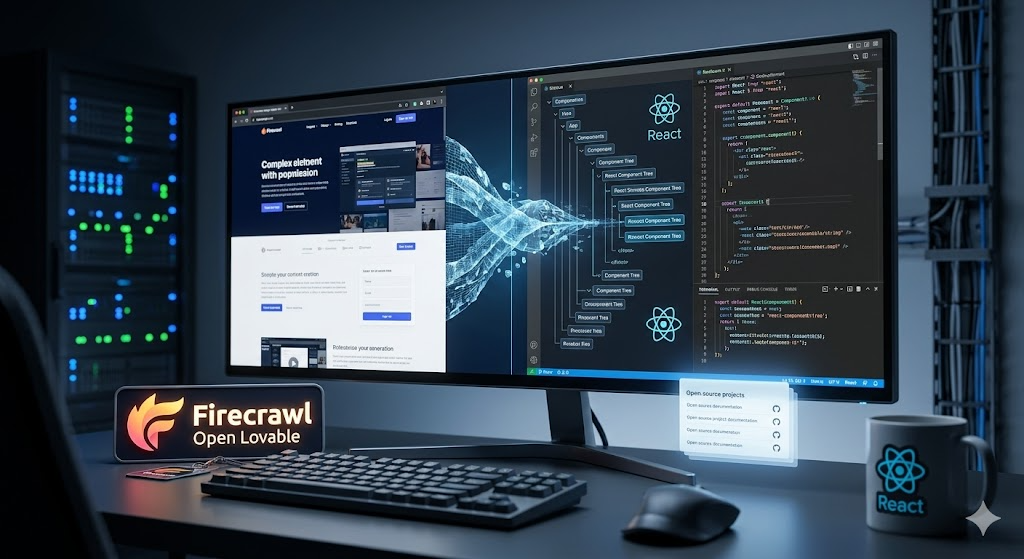 Open Lovable:Clone and Recreate any Website as a Modern React App in ...