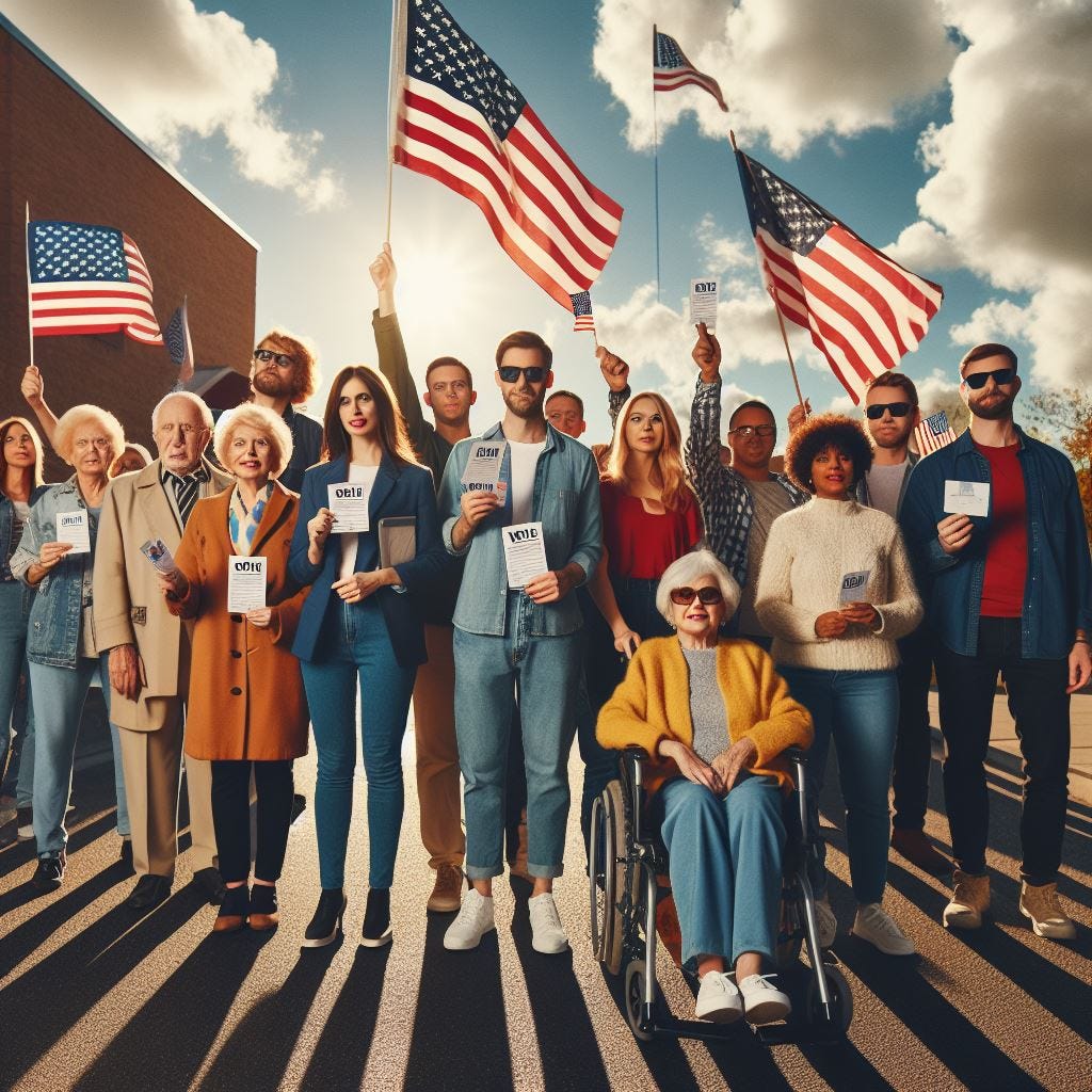 What motivates U.S. Citizens to vote? | by Robert Roth | Areas ...