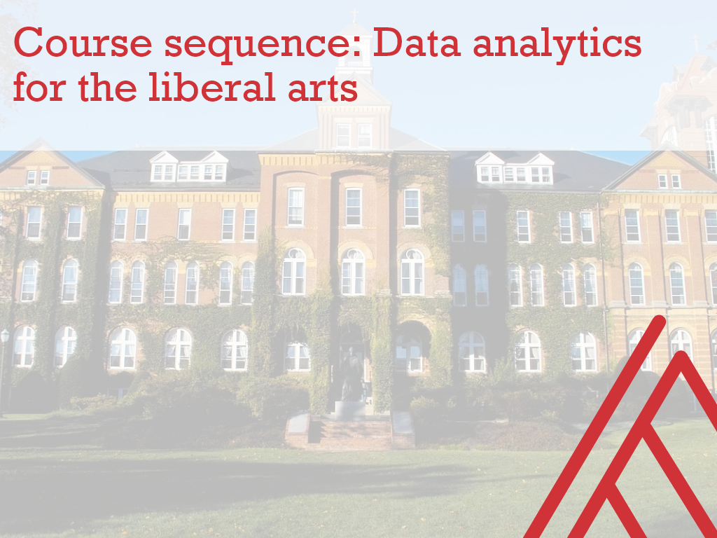 Course sequence: Data analytics for the liberal arts | by George Mount | Medium