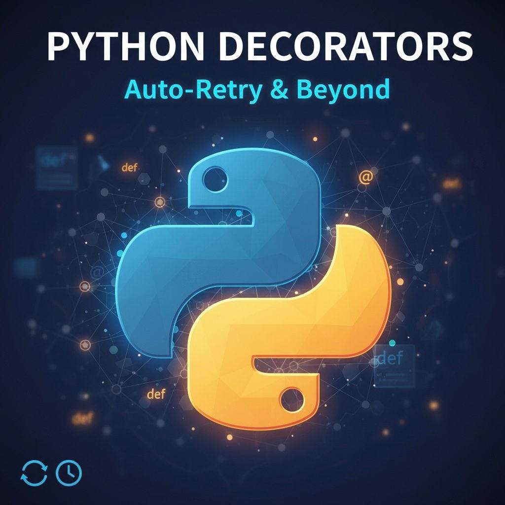 Python Decorators: From Zero to Hero with a Powerful Auto-Retry Use ...