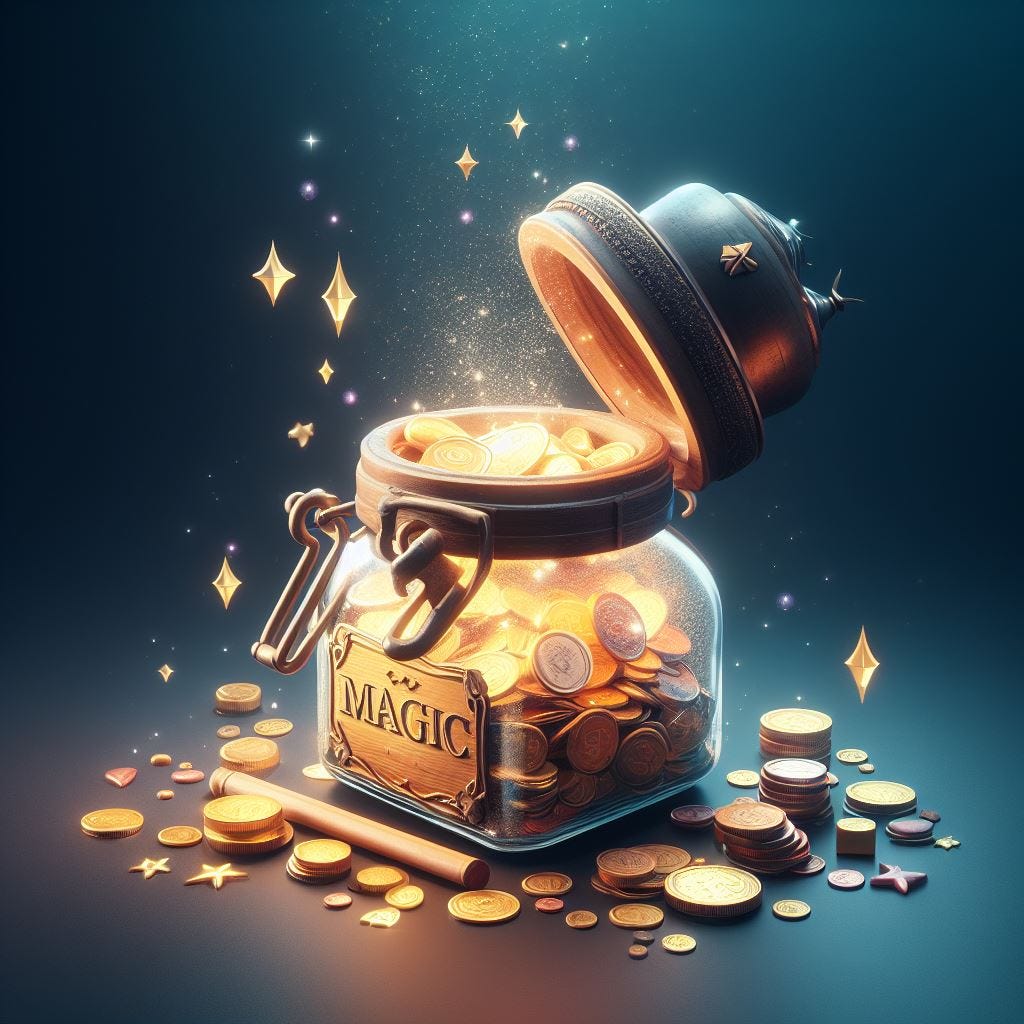 Magic Money Jar: Saving for Life’s Surprises | by HandSark | Medium