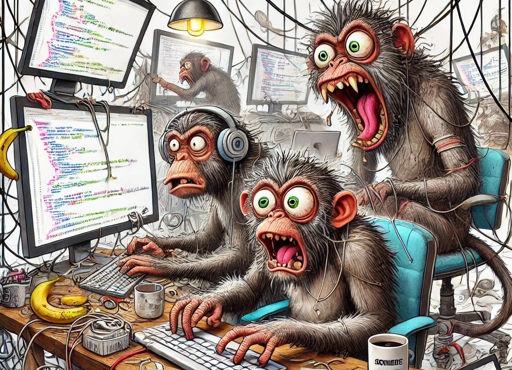Vibe Coding — Raising Monkeys On Steroids. | by Olenin Slava | Nerd For ...