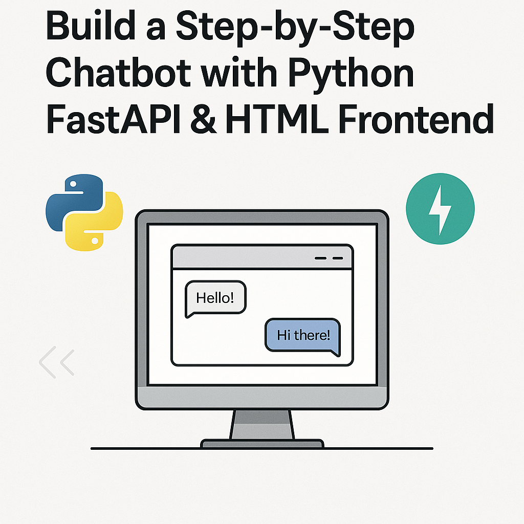 🤖 Build A Step By Step Chatbot With Python Fastapi And Html Frontend By Chenchu Lakshmi V Medium