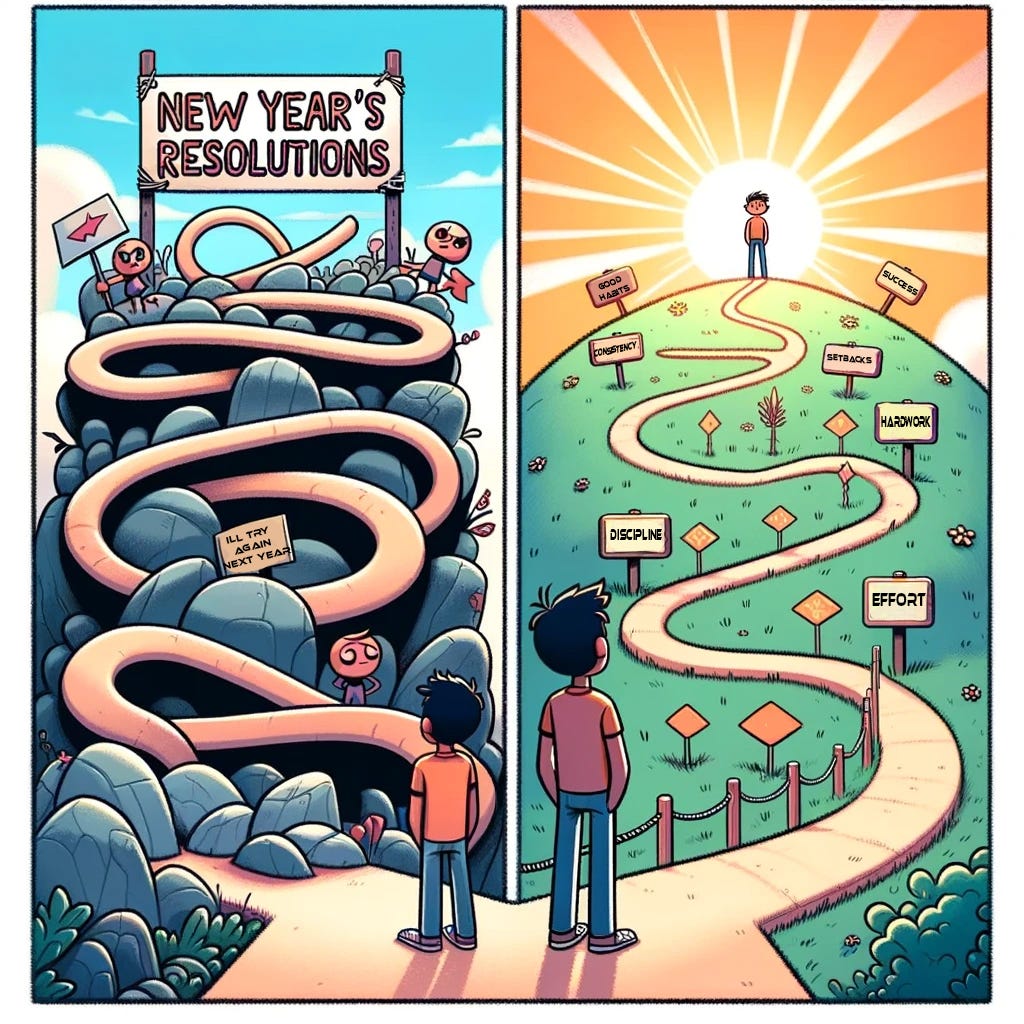 There is something SERIOUSLY wrong with your New Years Resolution… | by ...