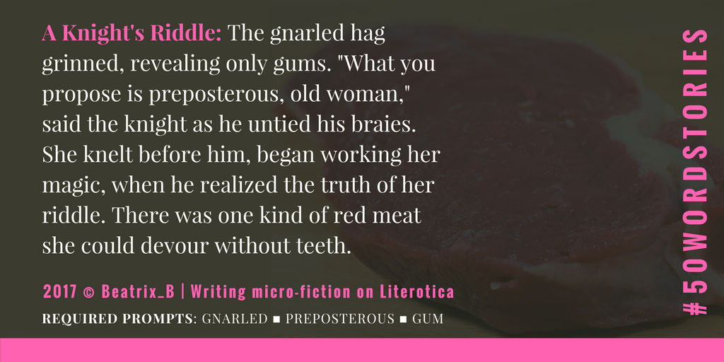 A Knight’s Riddle. #50WordStories composed on… | by Beatrix_B | Medium