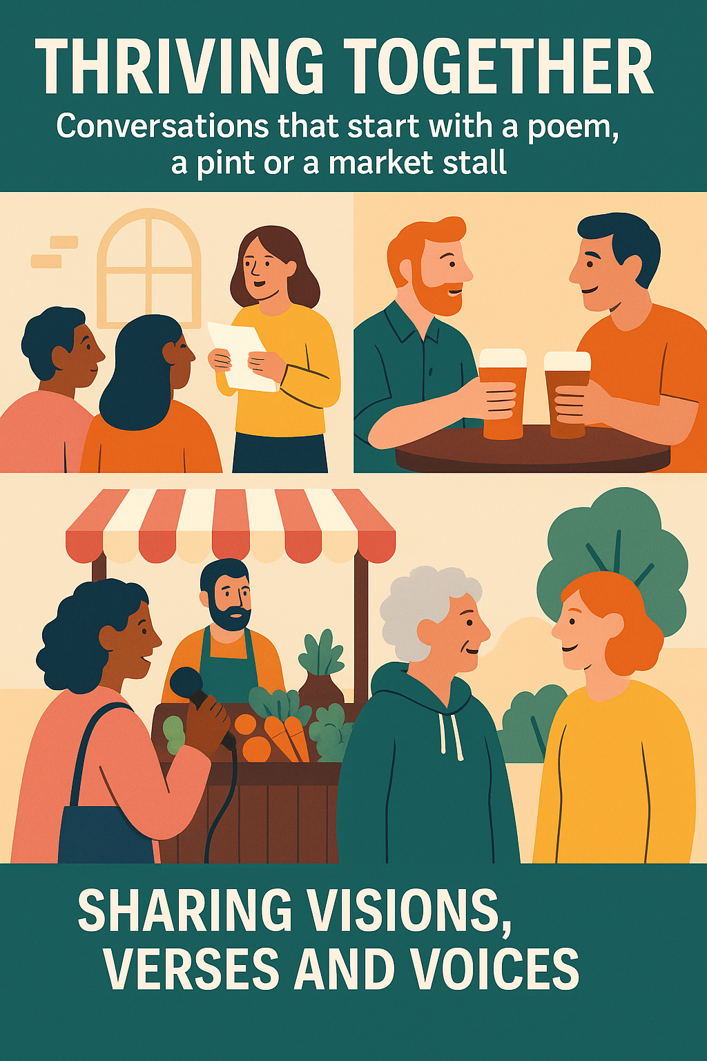 Thriving Together: Conversations that start with a poem, a pint or a ...