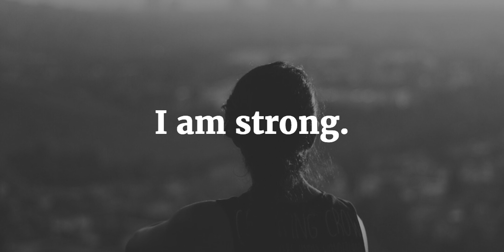 I Am Strong Wallpaper