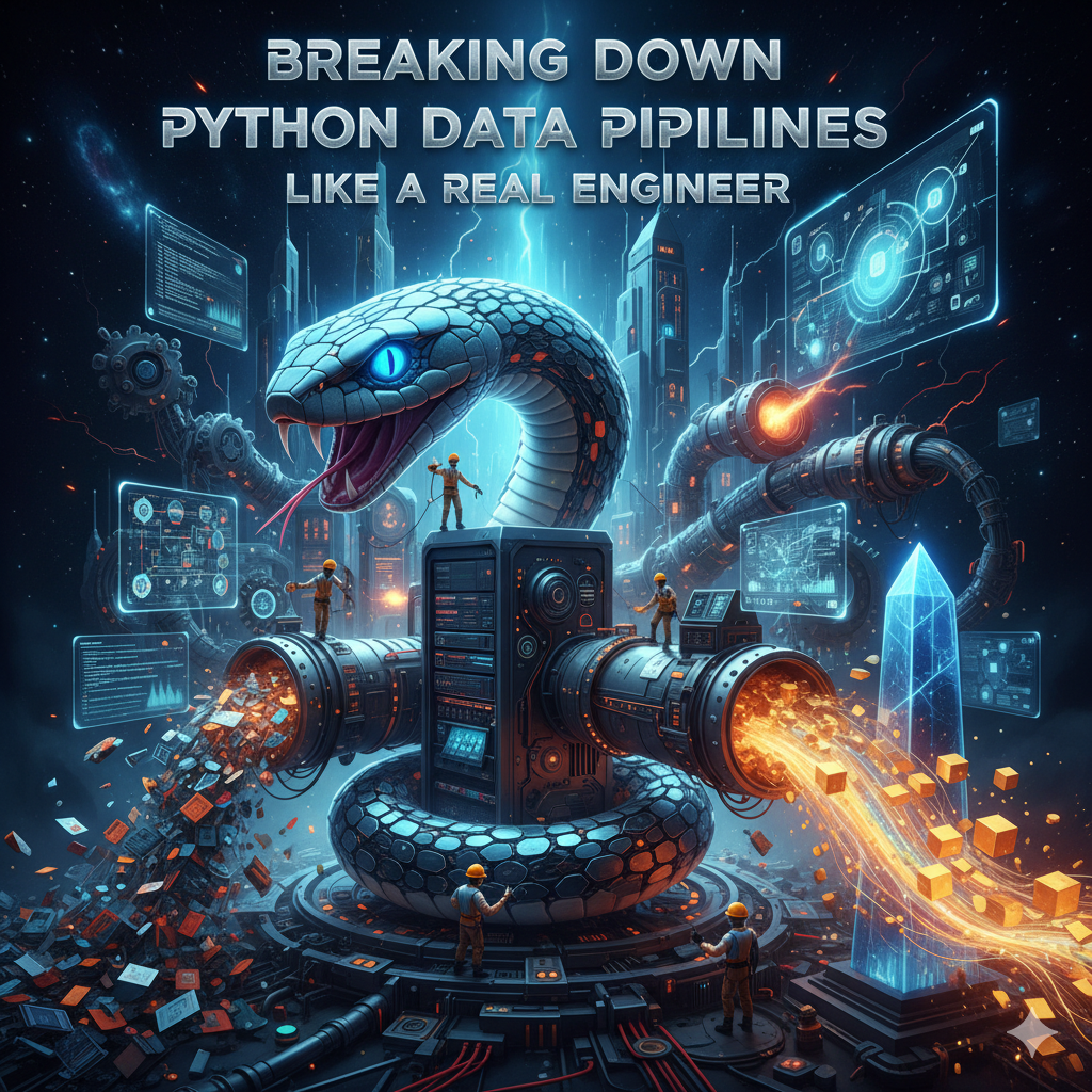 Breaking Down Python Data Pipelines Like a Real Engineer | by Kainat ...