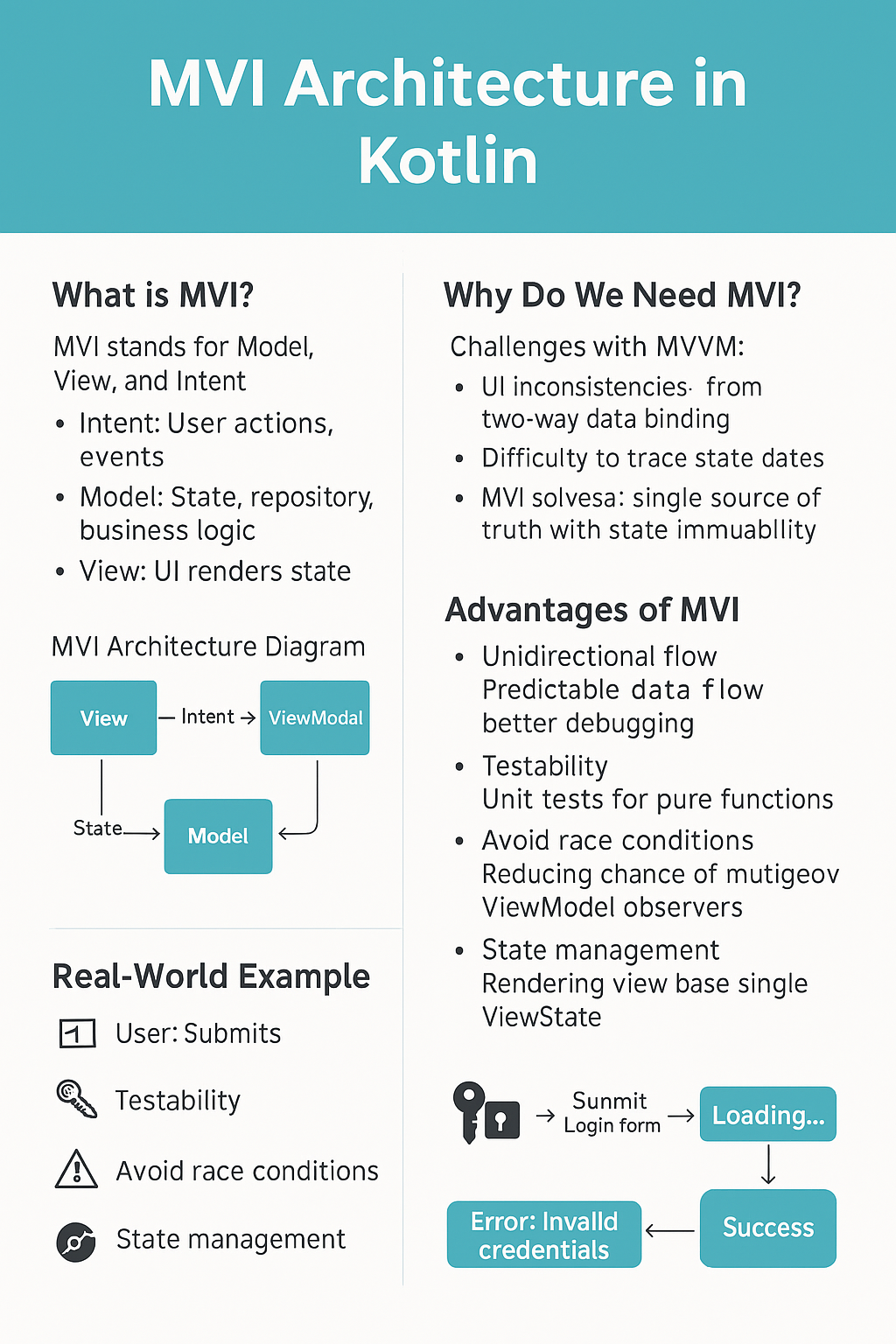 MVI Architecture. 🚀 Mastering MVI in Android: A Modern… | by Prahalad Sharma | May, 2025 | Medium